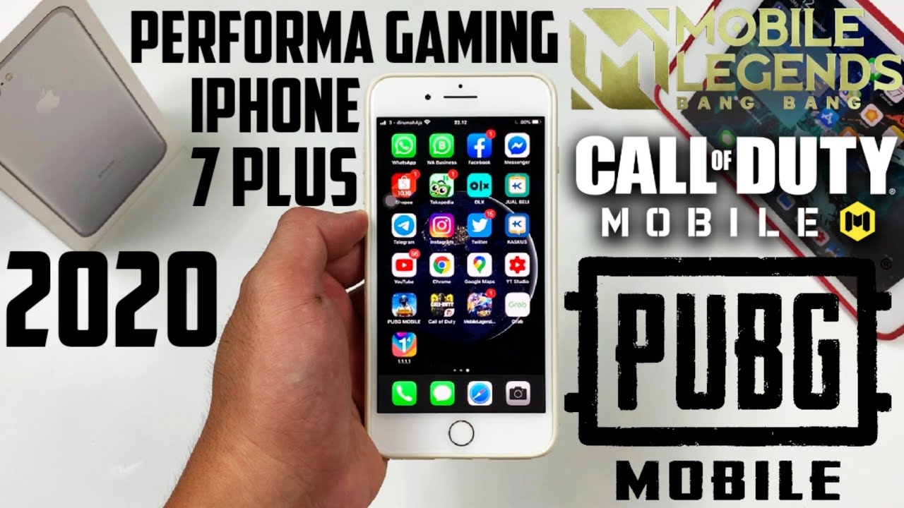 GA WORTH IT!!! Performa Gaming iPhone 7 Plus di Tahun 2020 | PUBG COD ...