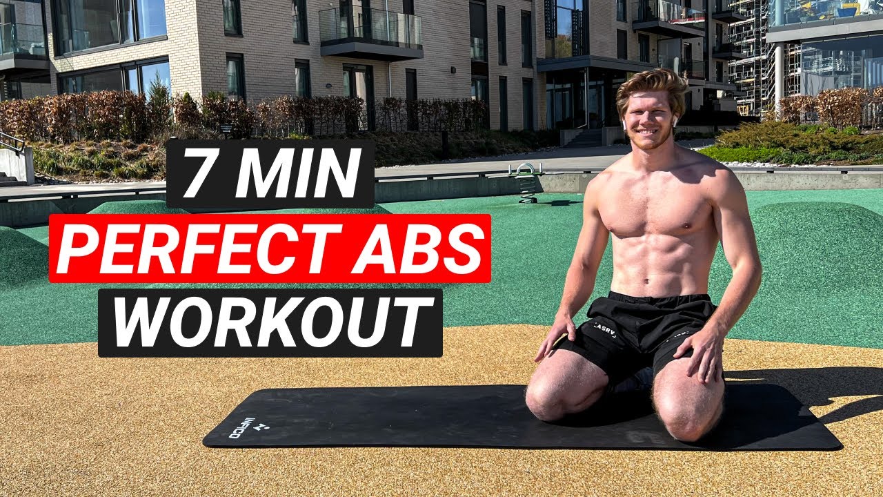 7 MIN PERFECT ABS WORKOUT | ABS AT HOME, NO EQUIPMENT, FOLLOW ALONG ...