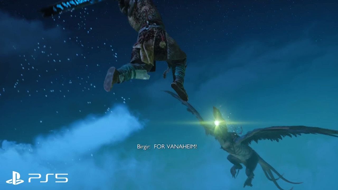 Birgir Sacrifice Himself To Save Kratos Team - God of War Ragnarok PS5 ...