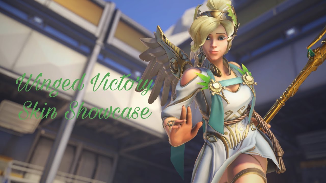 Overwatch 2: Mercy Skin Showcase - Winged Victory Mercy - YouTube