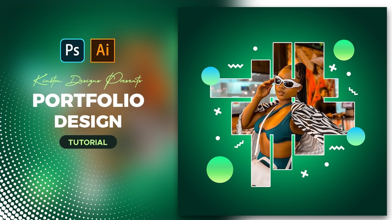 How to Create a Portfolio Profile in Photoshop | Photoshop Tutorial ...