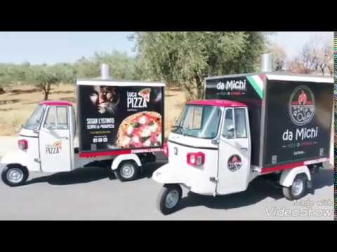 APE PIZZA - APE PIZZERIA - PIZZERIA AMBULANTE - PIZZA TRUCK - YouTube
