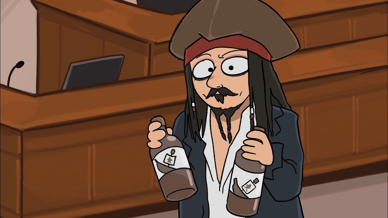 isn’t happy hour anytime? johnny depp animation - YouTube