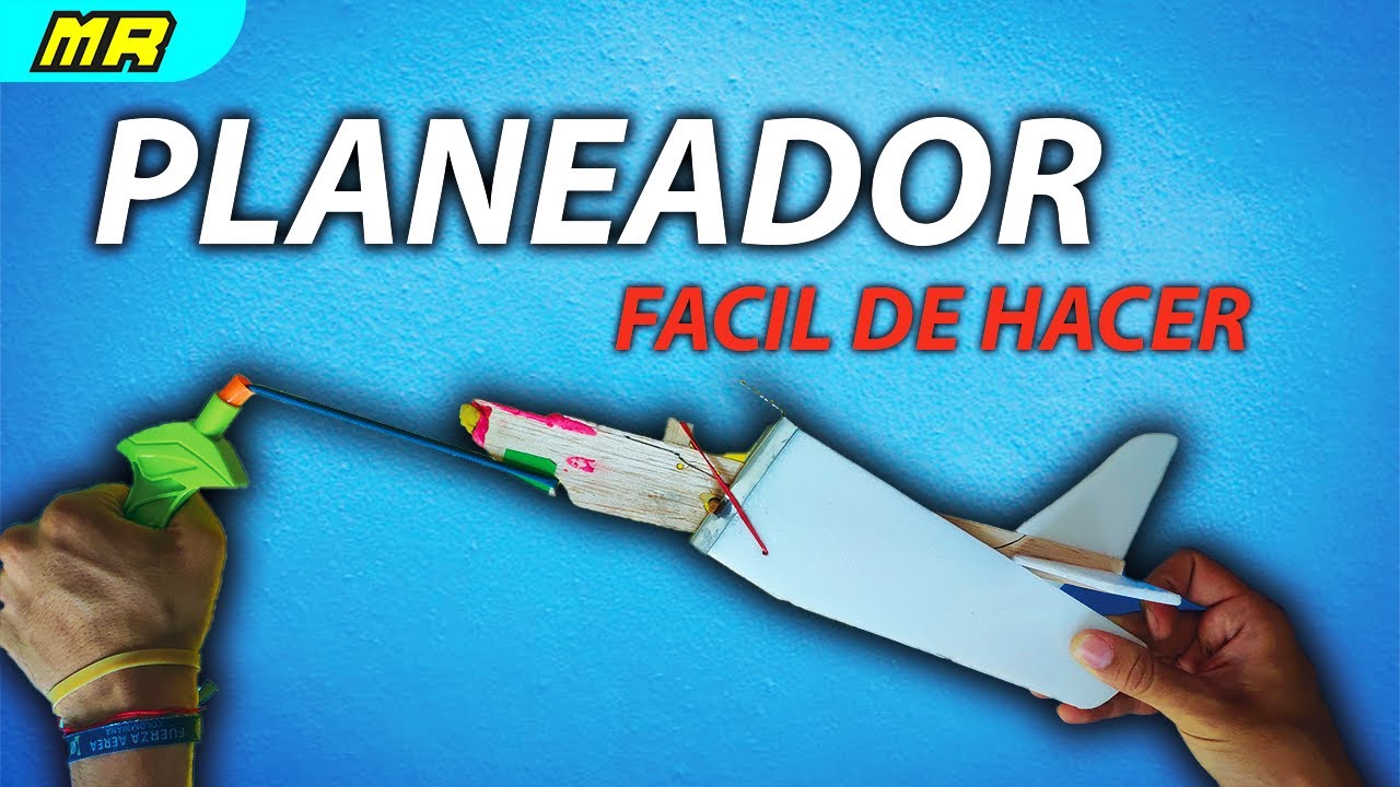 ¿Cómo construir un PLANEADOR retráctil FÁCIL DE HACER?😵🔴 - YouTube