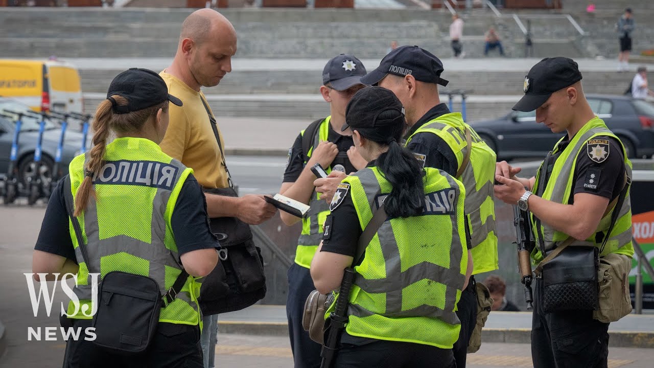 Ukrainian Draft Officers Patrol Nightlife as Recruitment Falls | WSJ ...