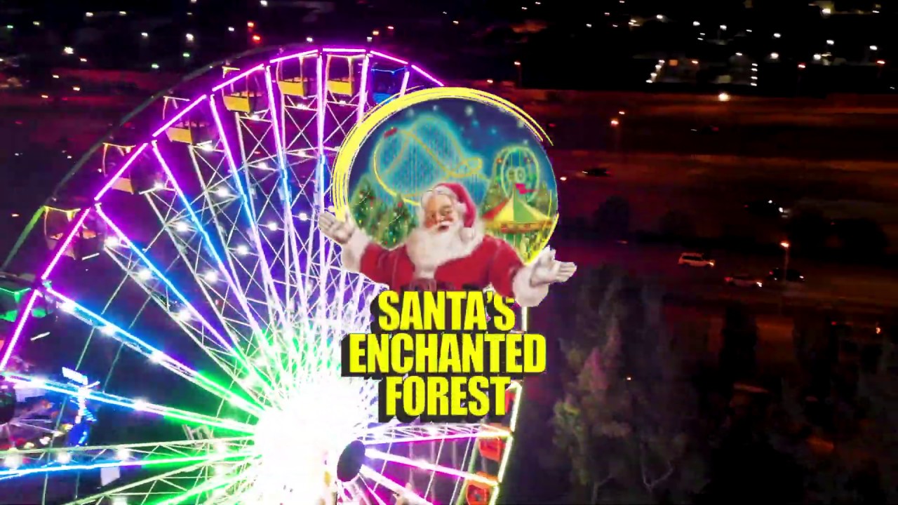 Holiday Family Fun begins at Santa's! - YouTube