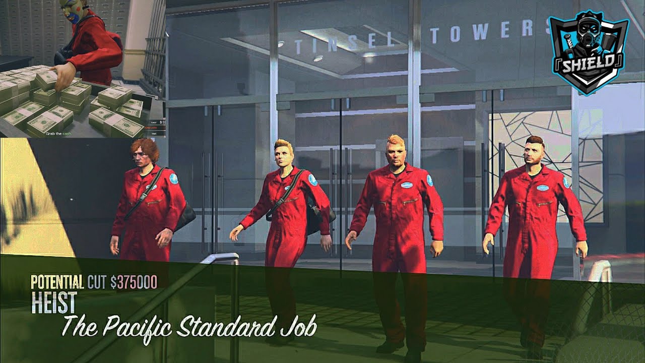 GTA Online Heist #5 - PACIFIC STANDARD Heist || End of Standard Heist ...