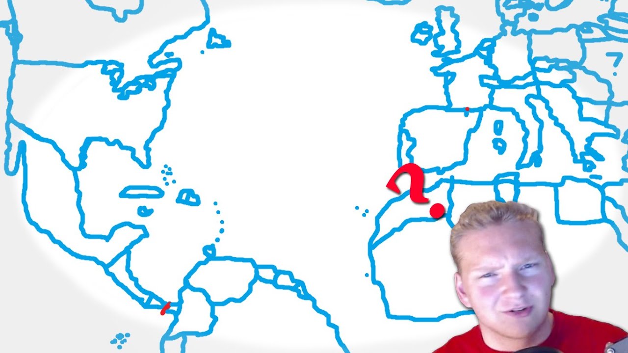 Drawing the WORST World Map Only From Memory! (Halloween Special) - YouTube