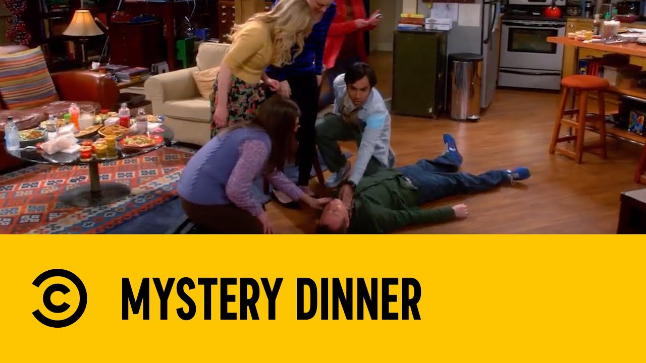 Mystery Dinner | The Big Bang Theory | Comedy Central Africa - YouTube