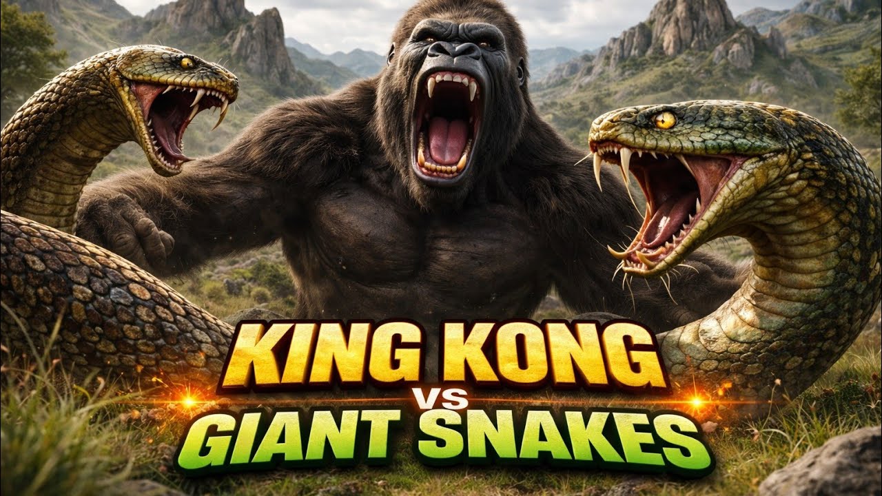 Unbelievable 😱! King Kong vs Massive Snakes | Epic Kashmir Battle 🙏😱 ...