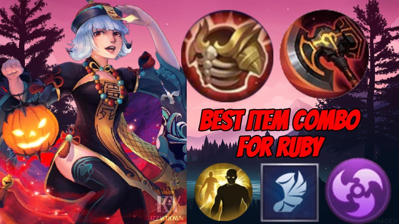 BEST ITEM COMBO FOR RUBY this SEASON | TOP GLOBAL RUBY & BEST BUILD ...