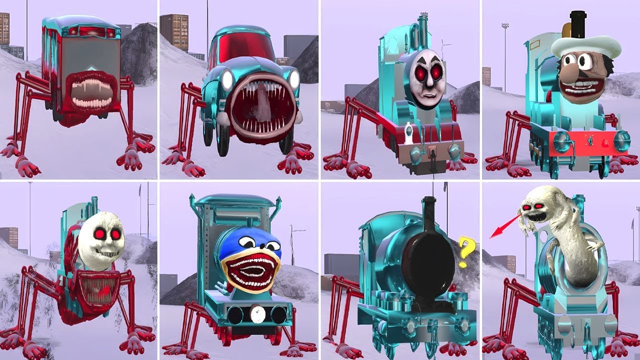 New Evolution Of Diamond Thomas Family: Thomas The Train, Thomas Eater ...