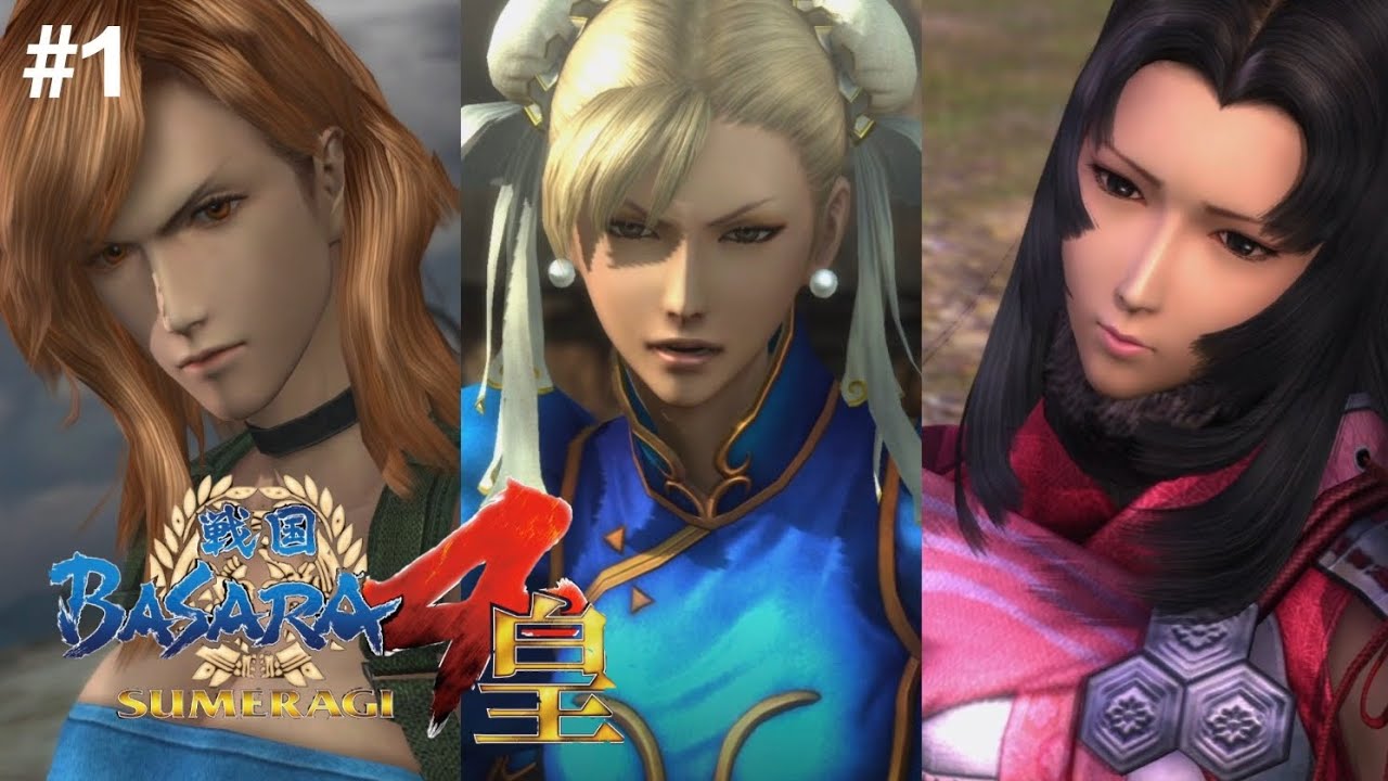 Ending Cutscene [ Magoichi Saika, Kasuga, Oichi ] #part1 - Game Sengoku ...