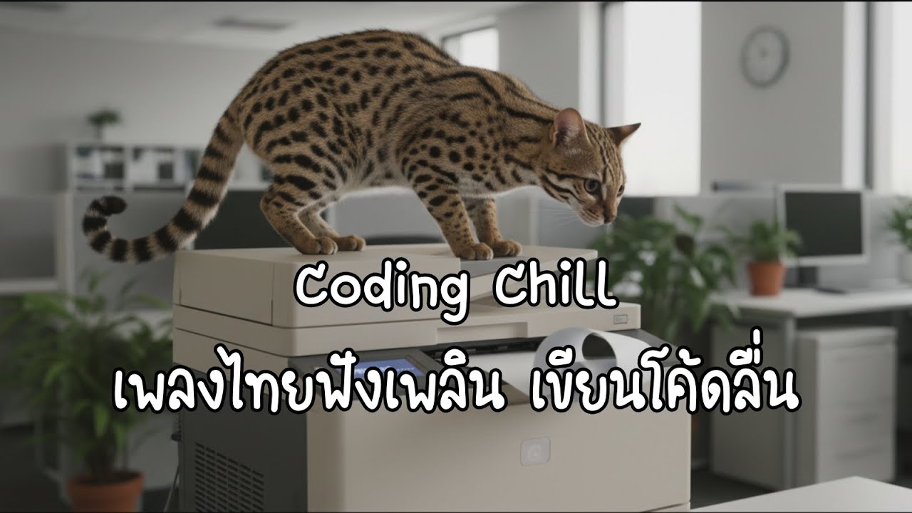 Coding Chill เพลงไทยฟังเพลิน เขียนโค้ดลื่น By Dada sounds. - YouTube