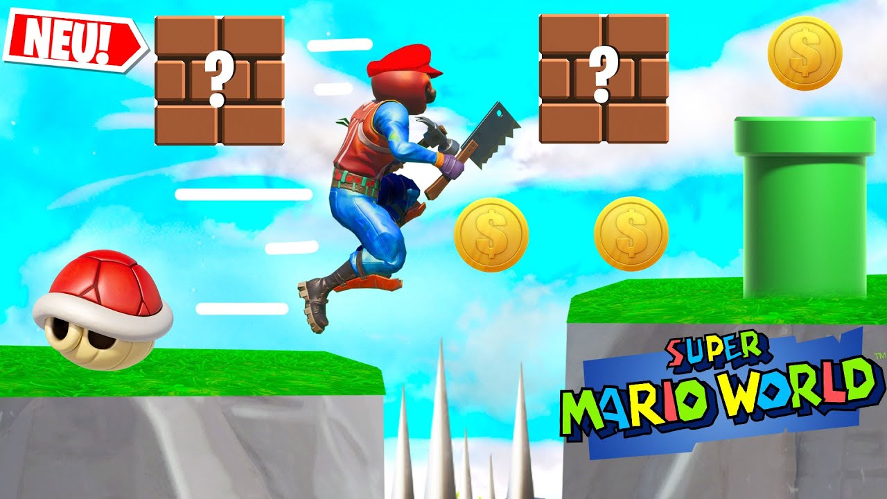 *Neu* Super Mario World Modus in Fortnite! - YouTube