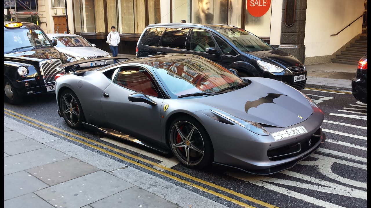 Batman Ferrari 458, FAB SLR and MUCH MORE! - YouTube