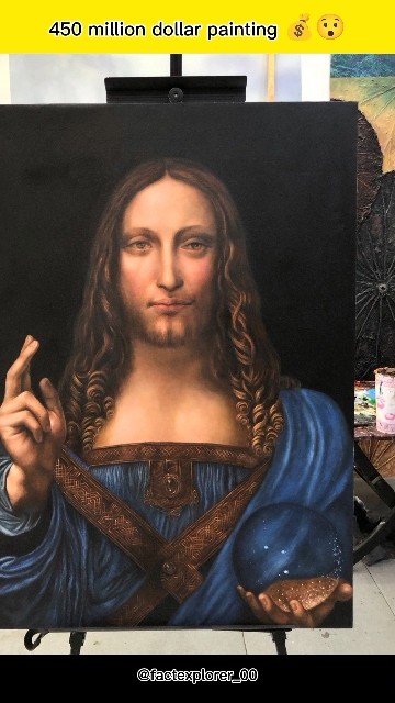 450 million dollar painting 🤑💰 - YouTube