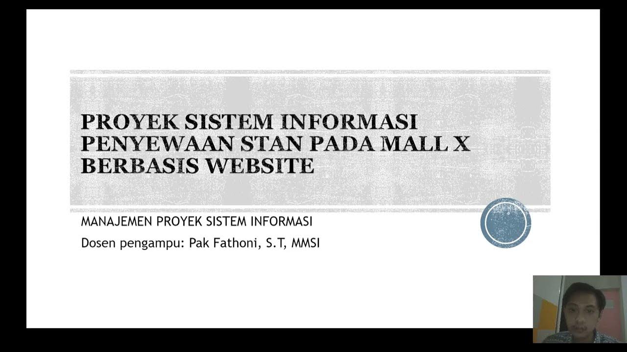 WBS - Pembuatan Sistem | M. Fauzan Fikri Kelompok 1 SIREG5A MPSI Universitas Sriwijaya - YouTube