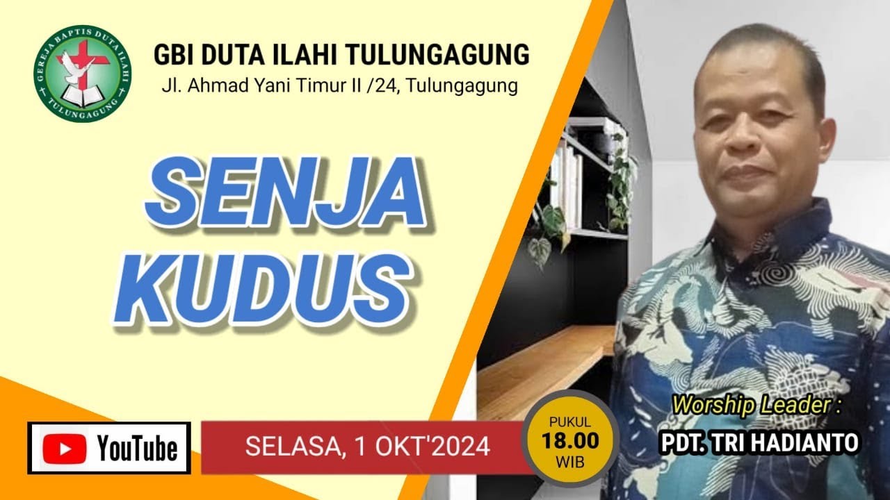 PUJI BAGI ALLAH I PUJIAN & PENYEMBAHAN SENJA KUDUS #88 - Selasa 1 ...