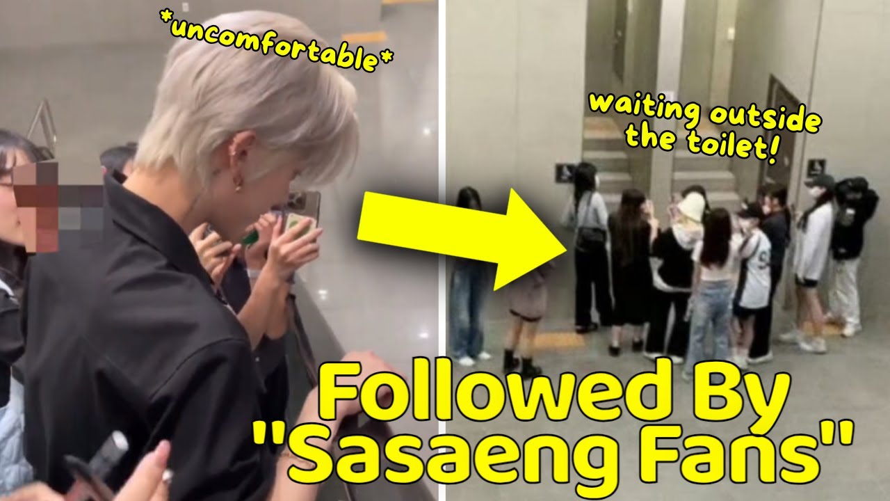 A Rookie Idol Getting Terrorized By “Sasaeng Fans” while leaving the ...