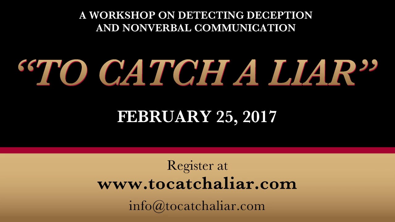 To Catch A Liar - Quiz - YouTube