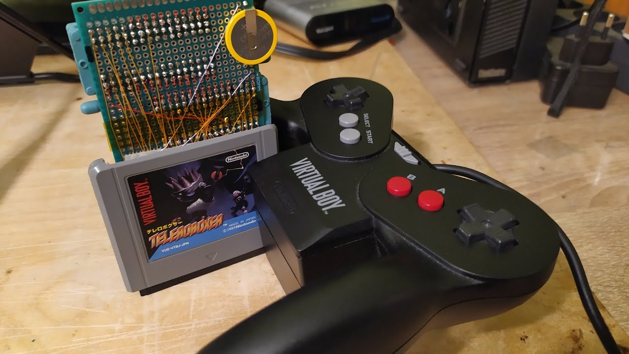 Virtual Boy EPROM Cartridge - YouTube
