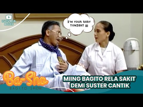 MIING BAGITO PENGEN  DIRAWAT SAMA SUSTER CANTIK, PADAHAL CUMAN MAU GENIT - BASHO