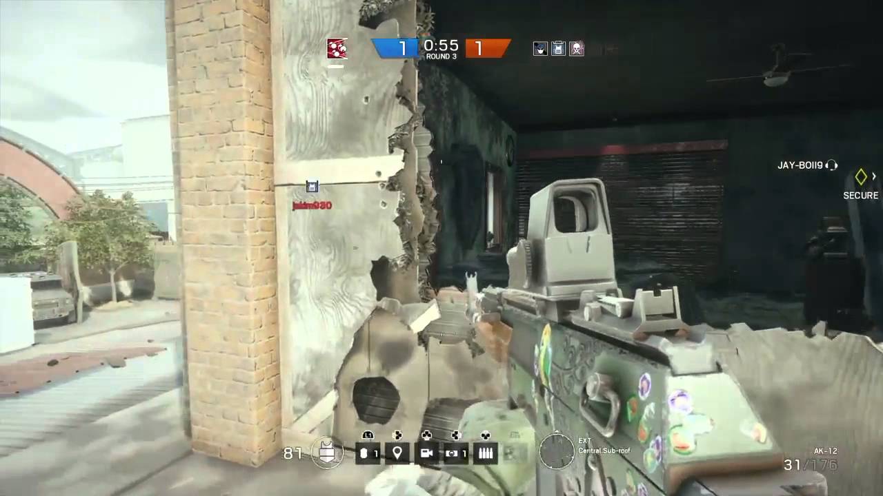 Team elimination in Rainbow Six: Siege - YouTube