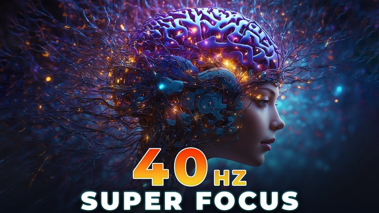 Super Focus Music 🧠 40Hz Gamma Waves Get Rid Of Distractions with ADHD ...