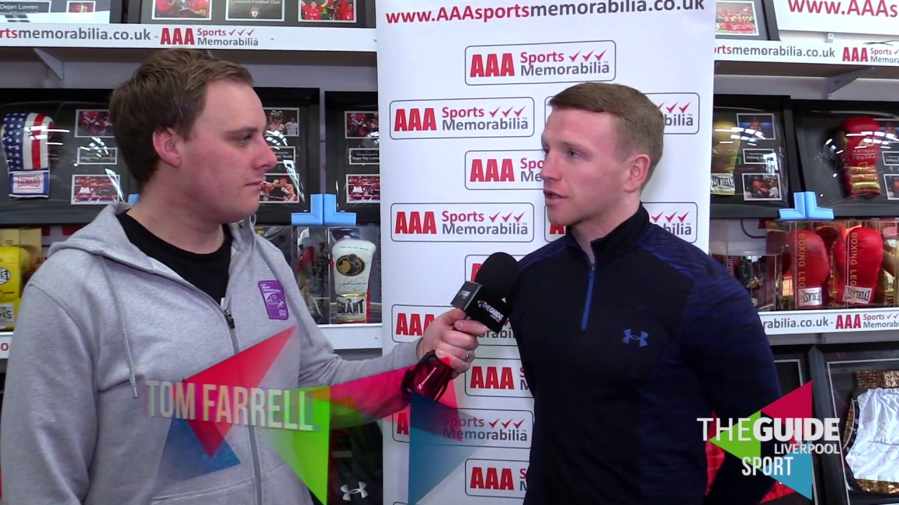 SPORT: Interview with Liverpool Boxer Tom Farrell - YouTube