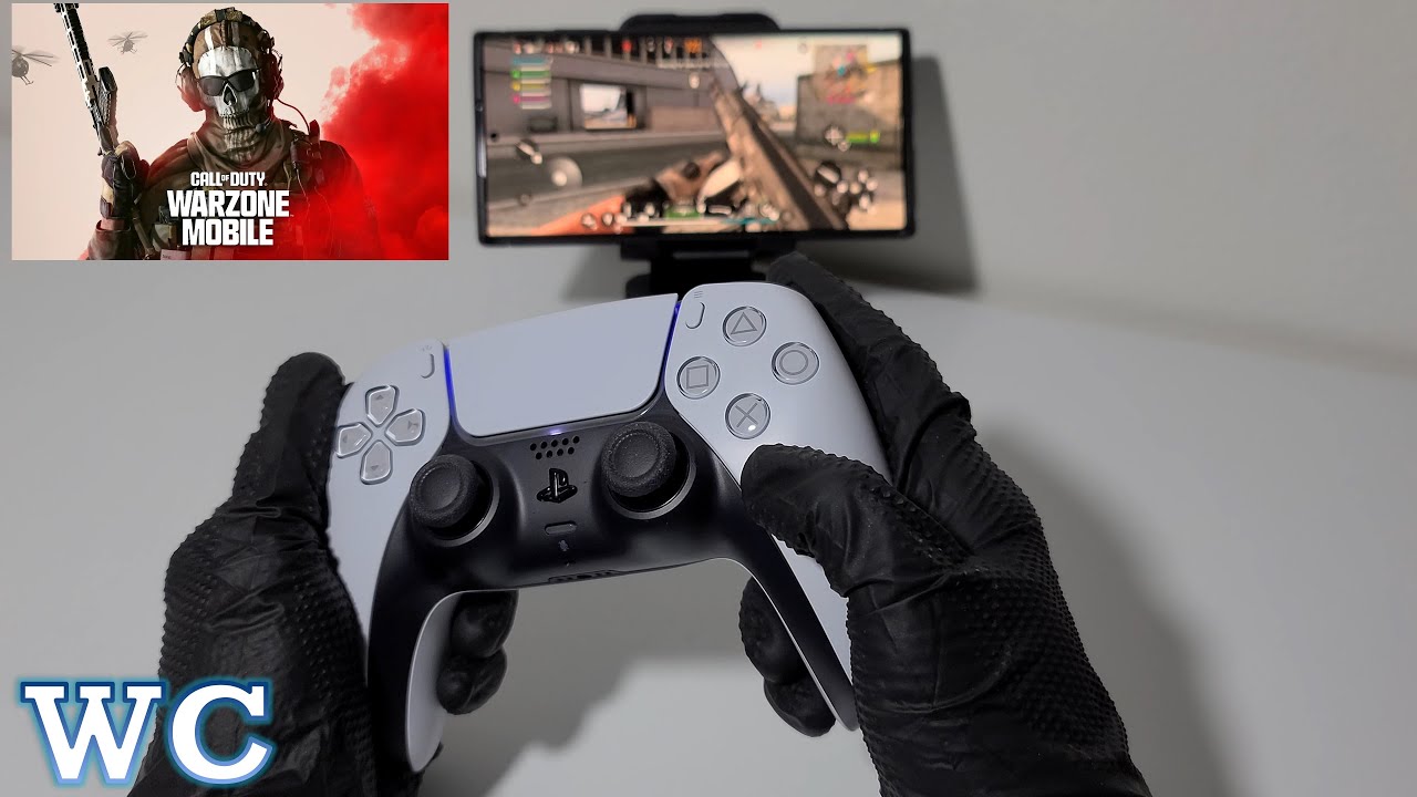 COD Warzone Mobile using the PS5 Controller - YouTube