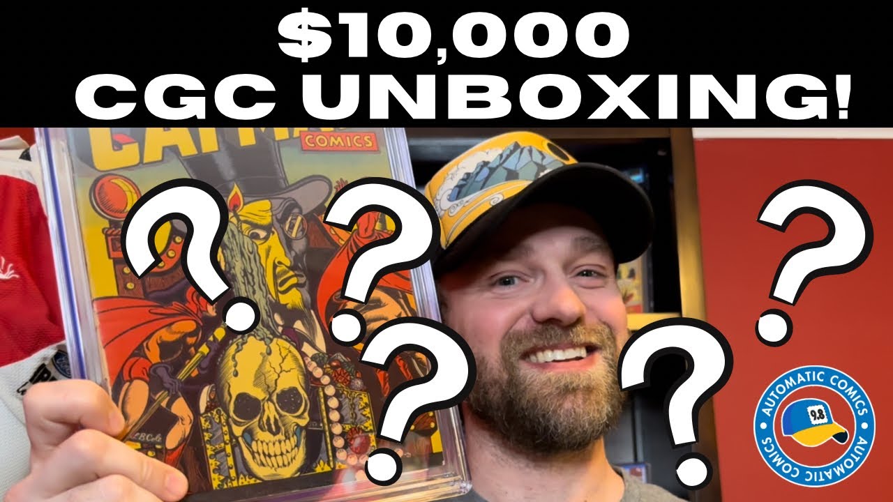 $10,000 CGC Comic Unboxing! - YouTube