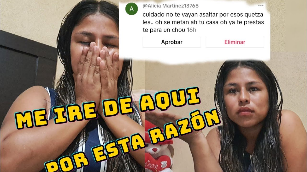 tomé esta decisión me iré de mi casa tengo mucho miedo - YouTube