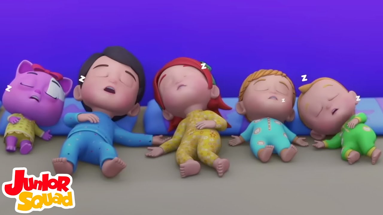 Diez en la Cama y Las Mejores Canciones Infantiles por Junior Squad ...
