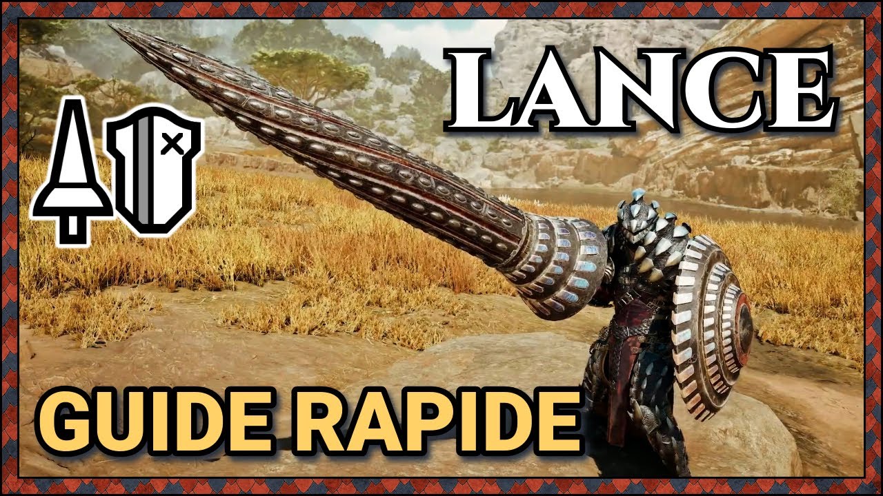 Guide rapide de la Lance | Monster Hunter Wilds - YouTube