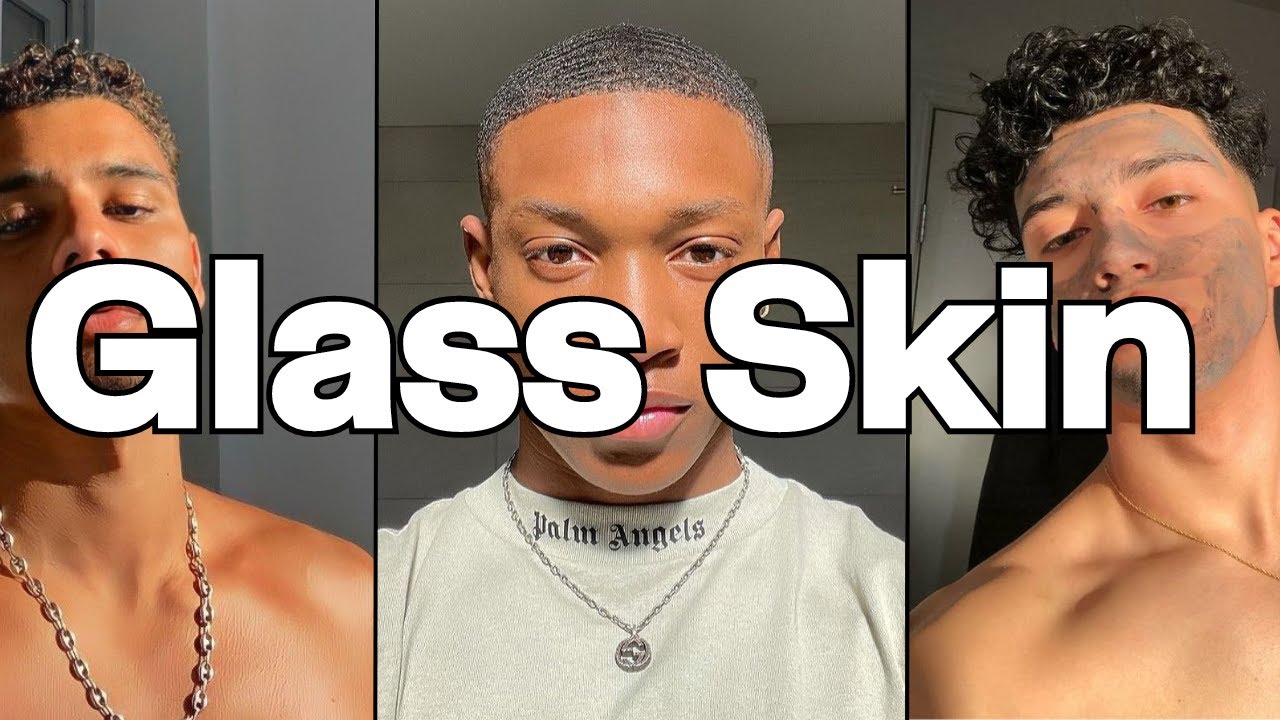 How to get Glass Skin as a Guy | glow up your skin - YouTube