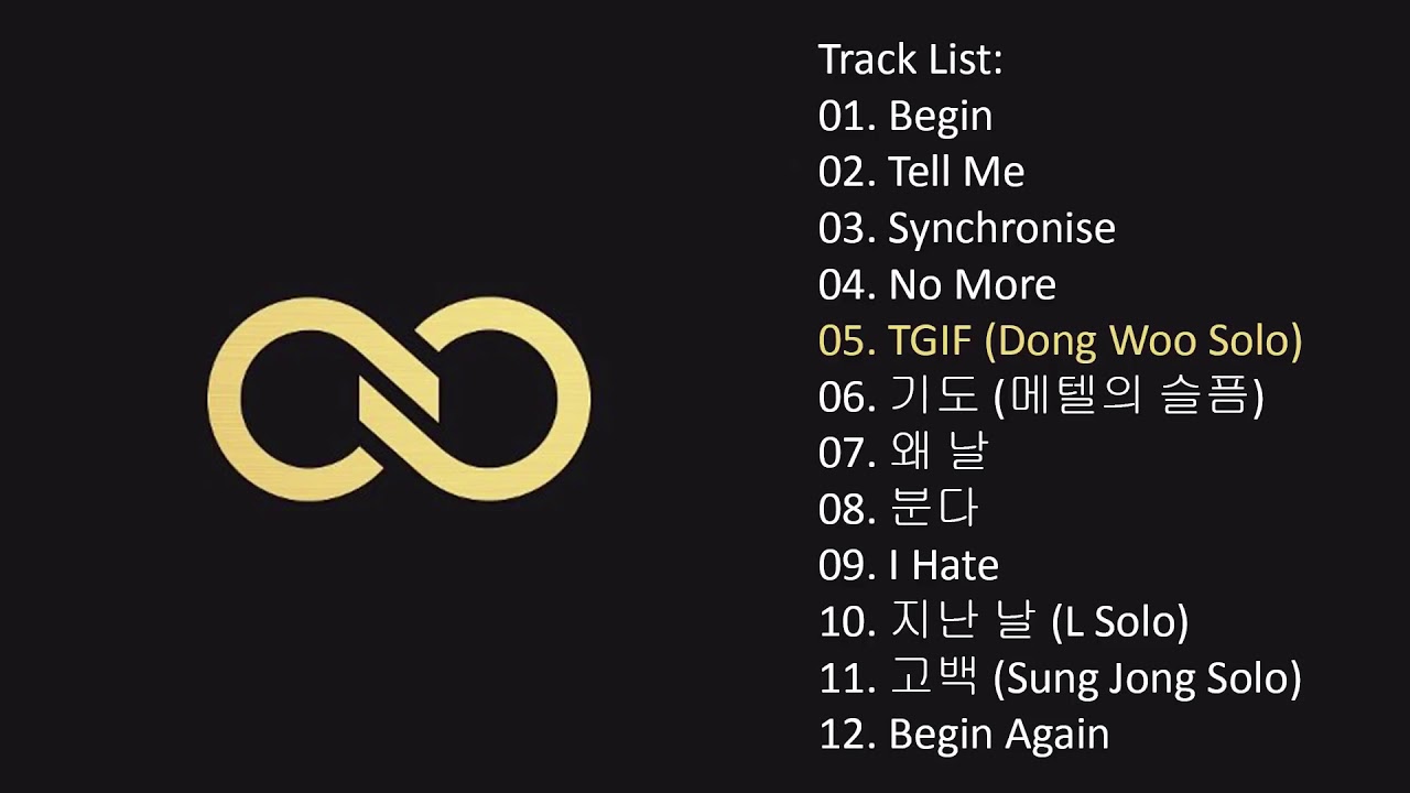 [Full Album] INFINITE – TOP SEED - YouTube