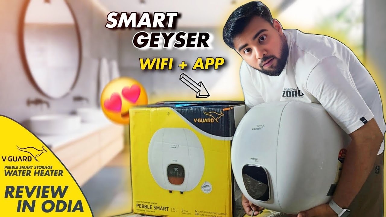 The Best Smart Water Heater For Home 2025 | V-Guard Pebble Smart ...