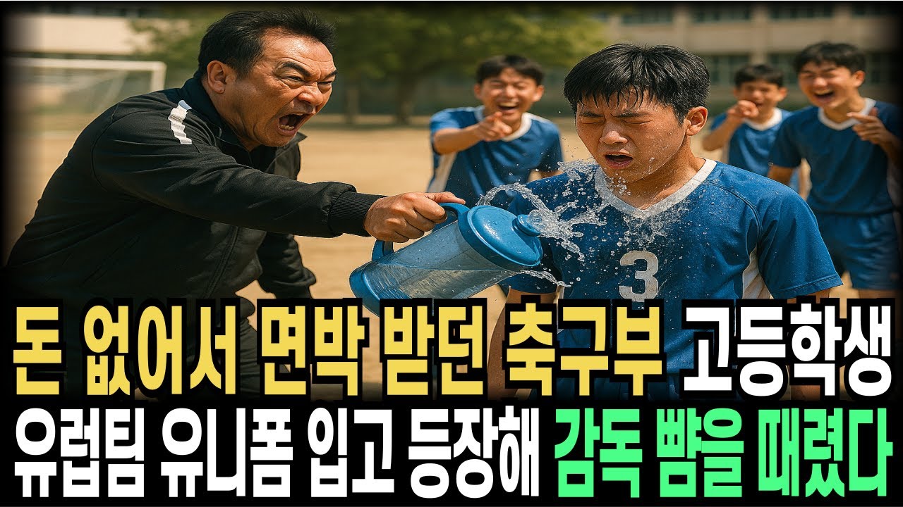 ️감동실화사연 ️택배기사 아버지와 병든 어머니를 위해 축구를 시작한 한국 고등학생 유튜브 영상 하나로 라리가 유소년 팀에 입단하기까지의 눈물겨운 실화 Youtube