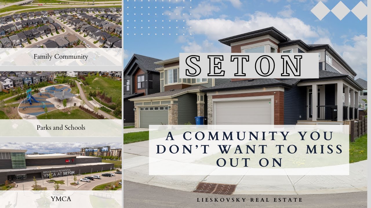 Why live in the community of Seton in Calgary Alberta? - YouTube