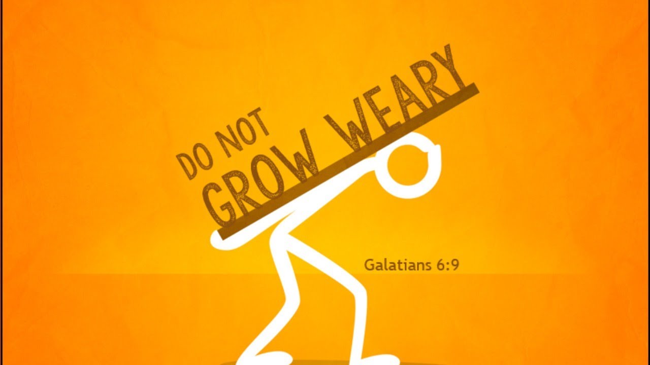 Do Not Grow Weary YouTube do-not-grow-weary-youtube