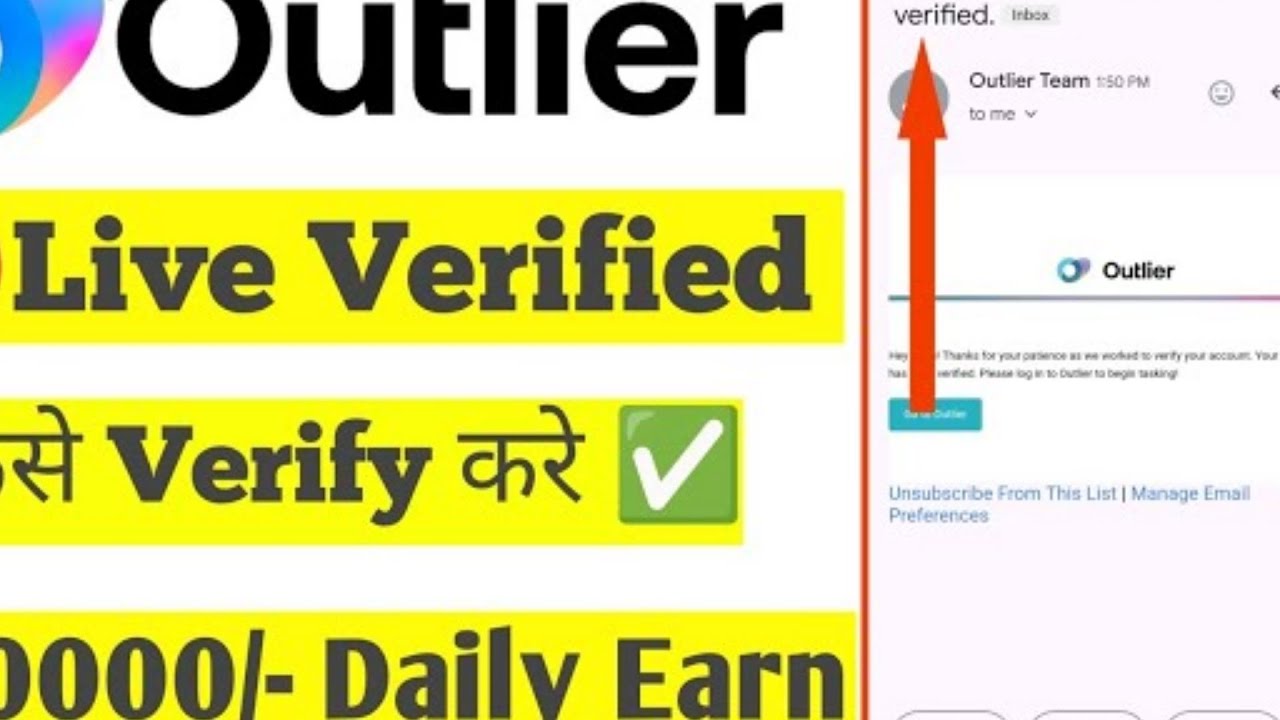 How to outlier account create - YouTube
