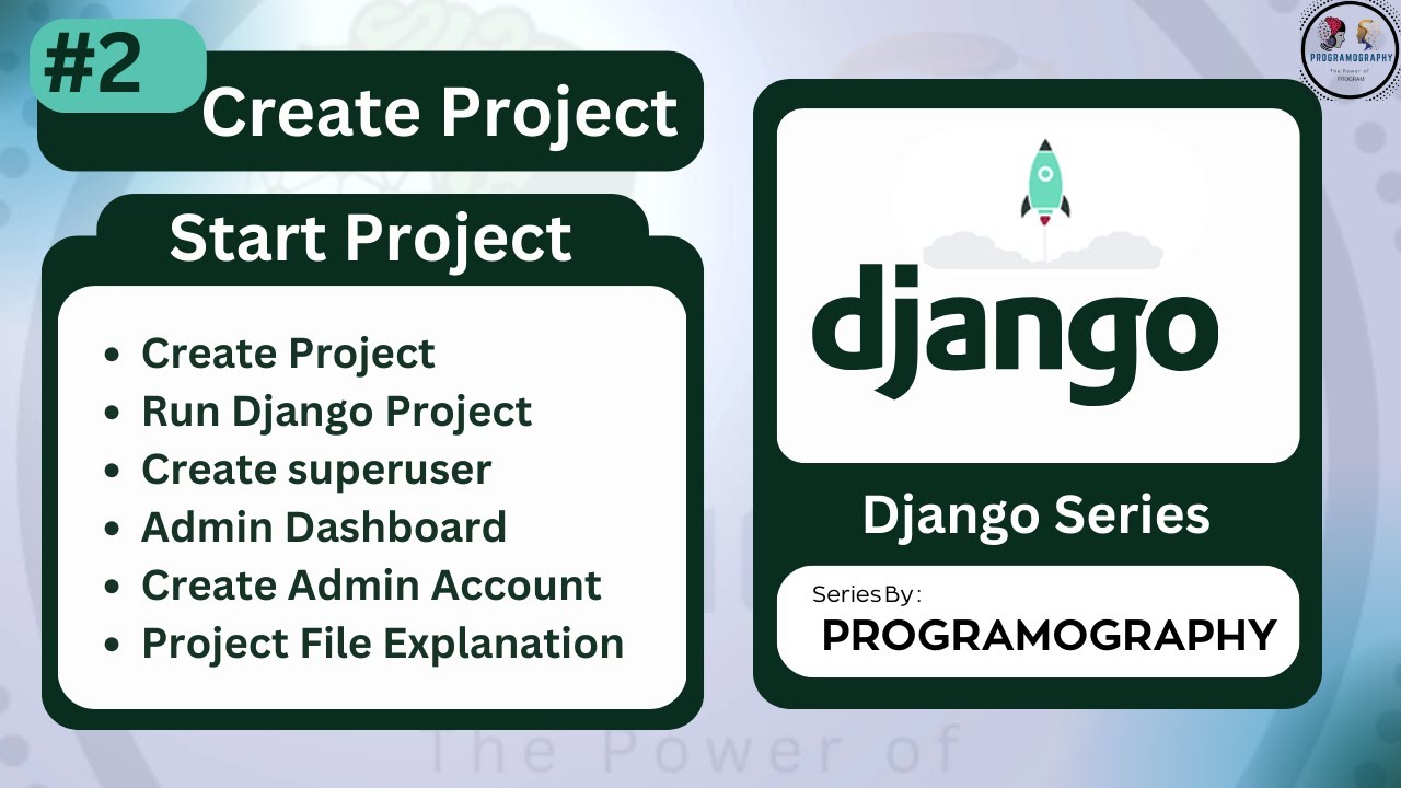 Lecture 2: Django Create Project | Run Project | Django Admin Dashboard ...