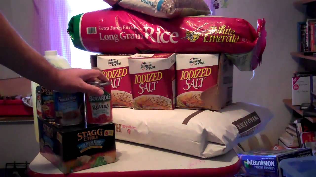 SHTF Made Easy,Ep6 A & B Food Supply - YouTube