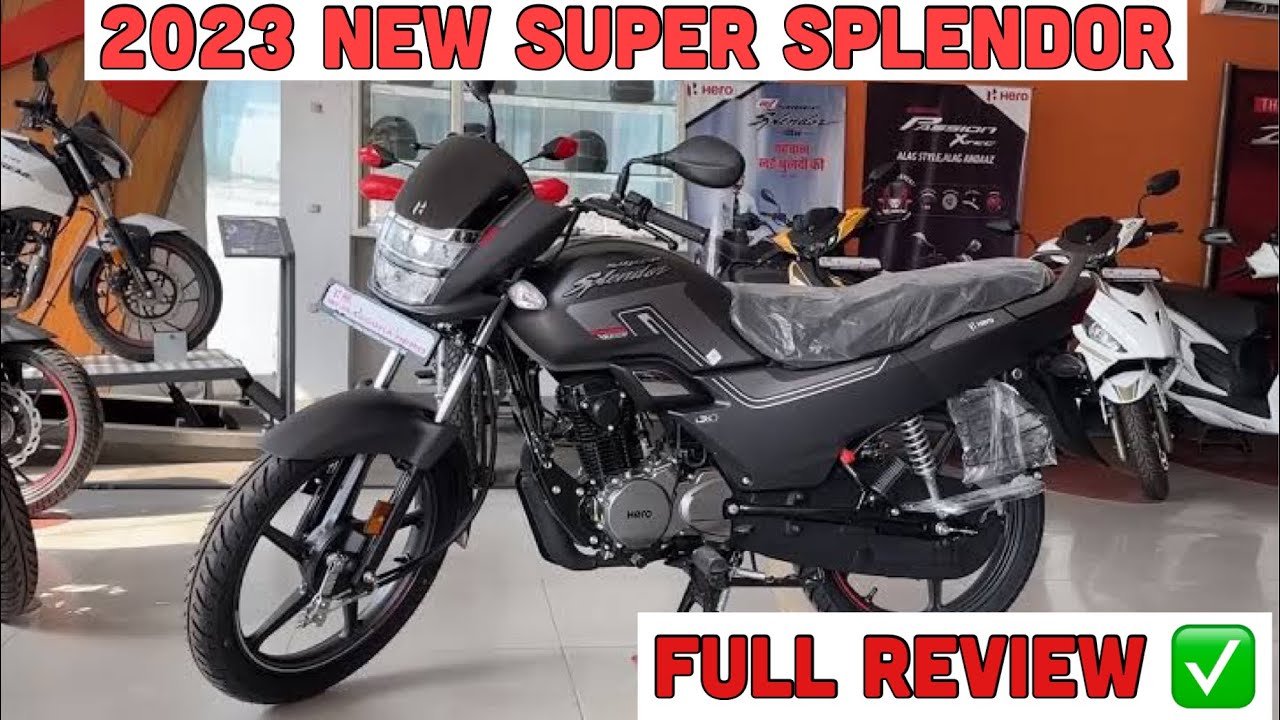 New 2023 Hero Super Splendor 125 Bs6 Review In 2023 || Mileage⛽️ ||On ...