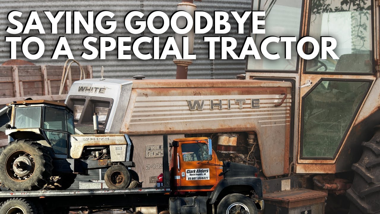 Saying goodbye to a special tractor | Day in the life of a 27 year old ...