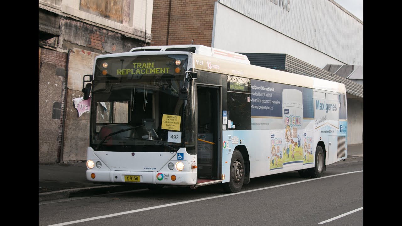 Transdev NSW m/o 9158 - Scania K94UB/Custom Coaches 'CB60' - YouTube