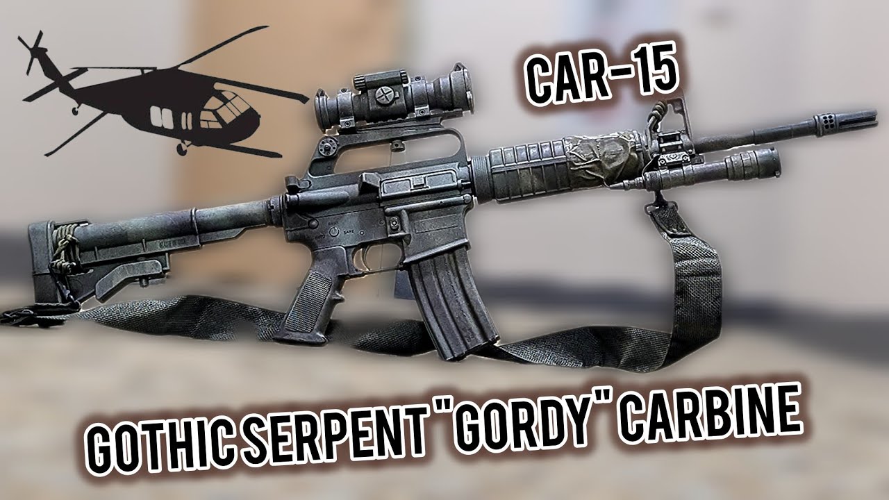 CAR-15 Gothic Serpent Gary Gordon Gordy Carbine (build list) - YouTube