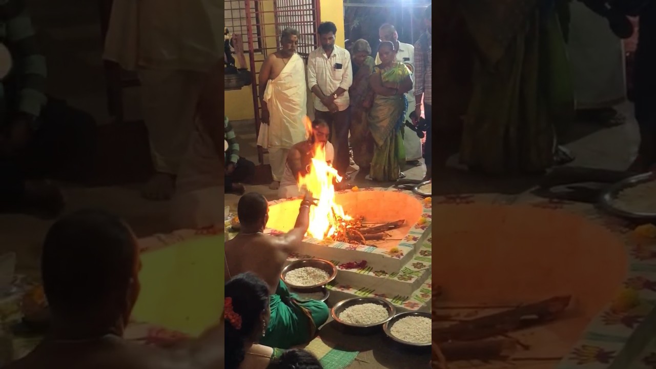 Sri #Kanyaka Parameshwari #Kumbhabhishekam #yagam #homam #agni #god ...