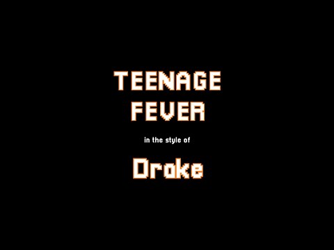 Drake - Teenage Fever [Karaoke Version]